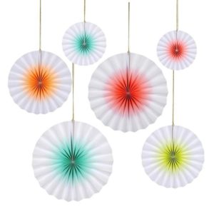 Meri Meri – Neon Ombre Pinwheels